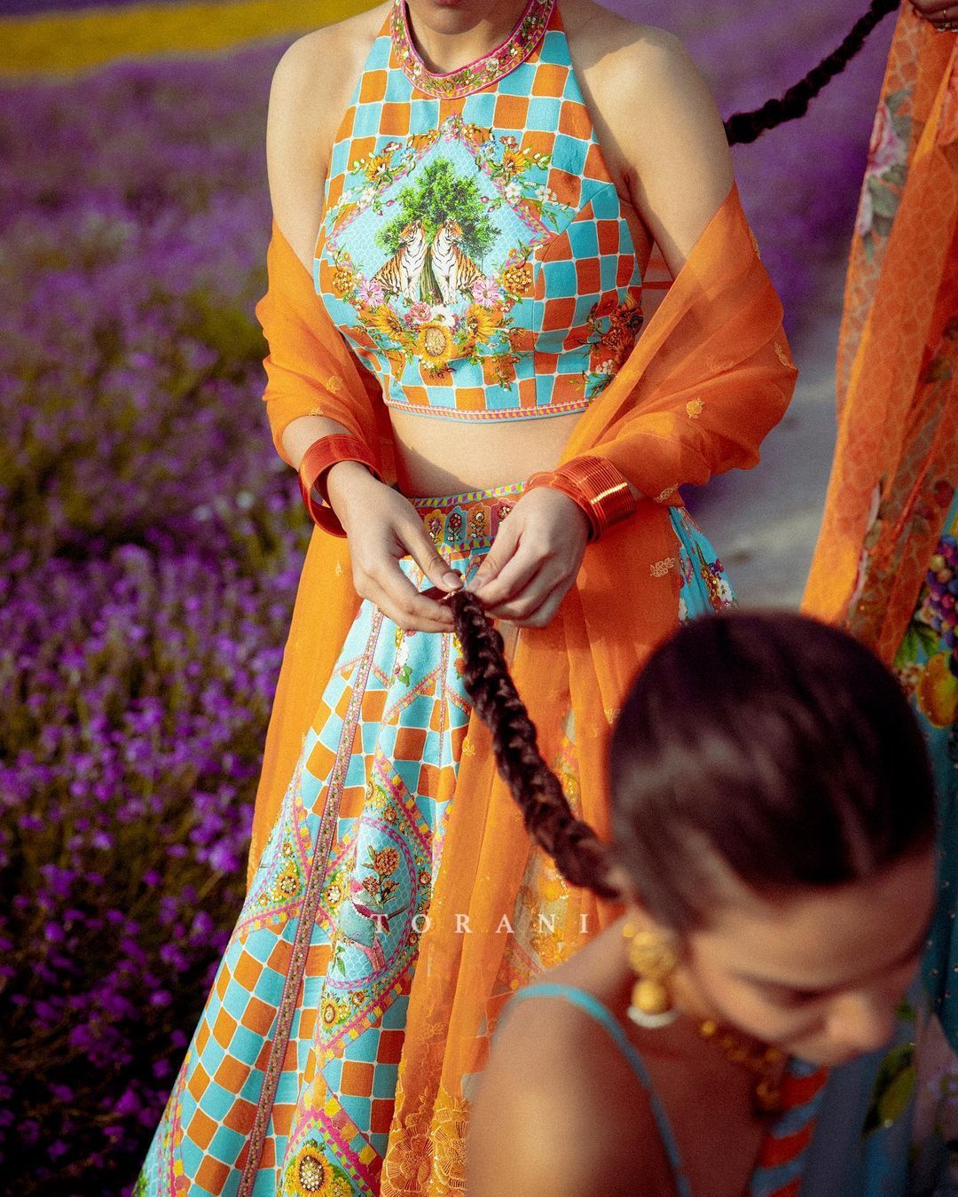 35+ Gorgeous Printed Lehengas That Have Our Heart! | WedMeGood