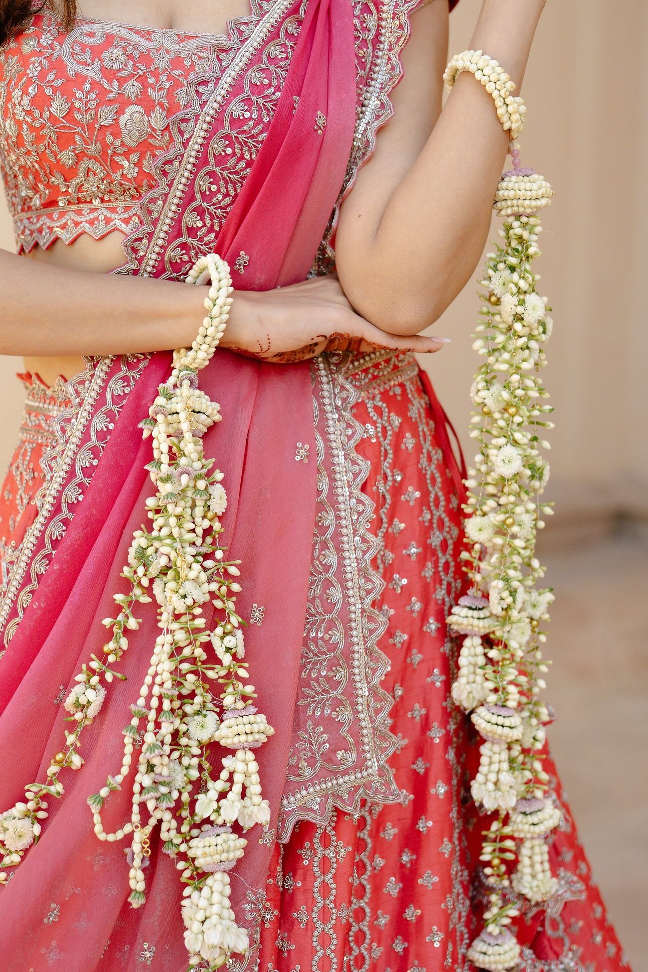 Minimal Floral Kaleeras Are Creating All The Ripples Of Late! | WedMeGood