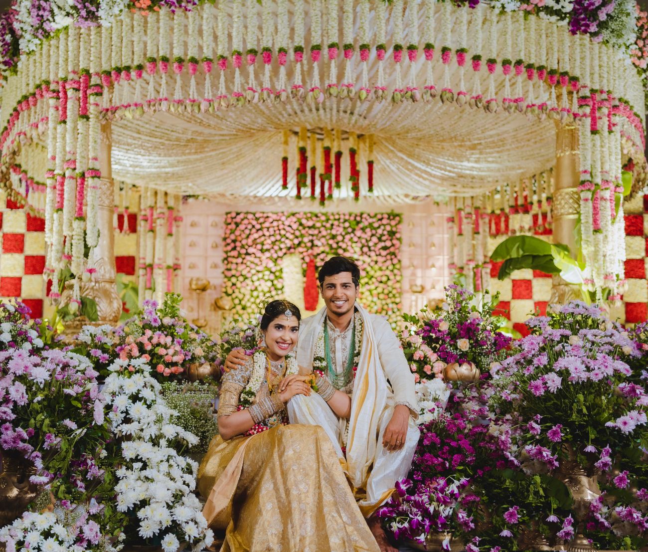 Delightful Telugu-Kannada Wedding With Inspiration Galore | WedMeGood