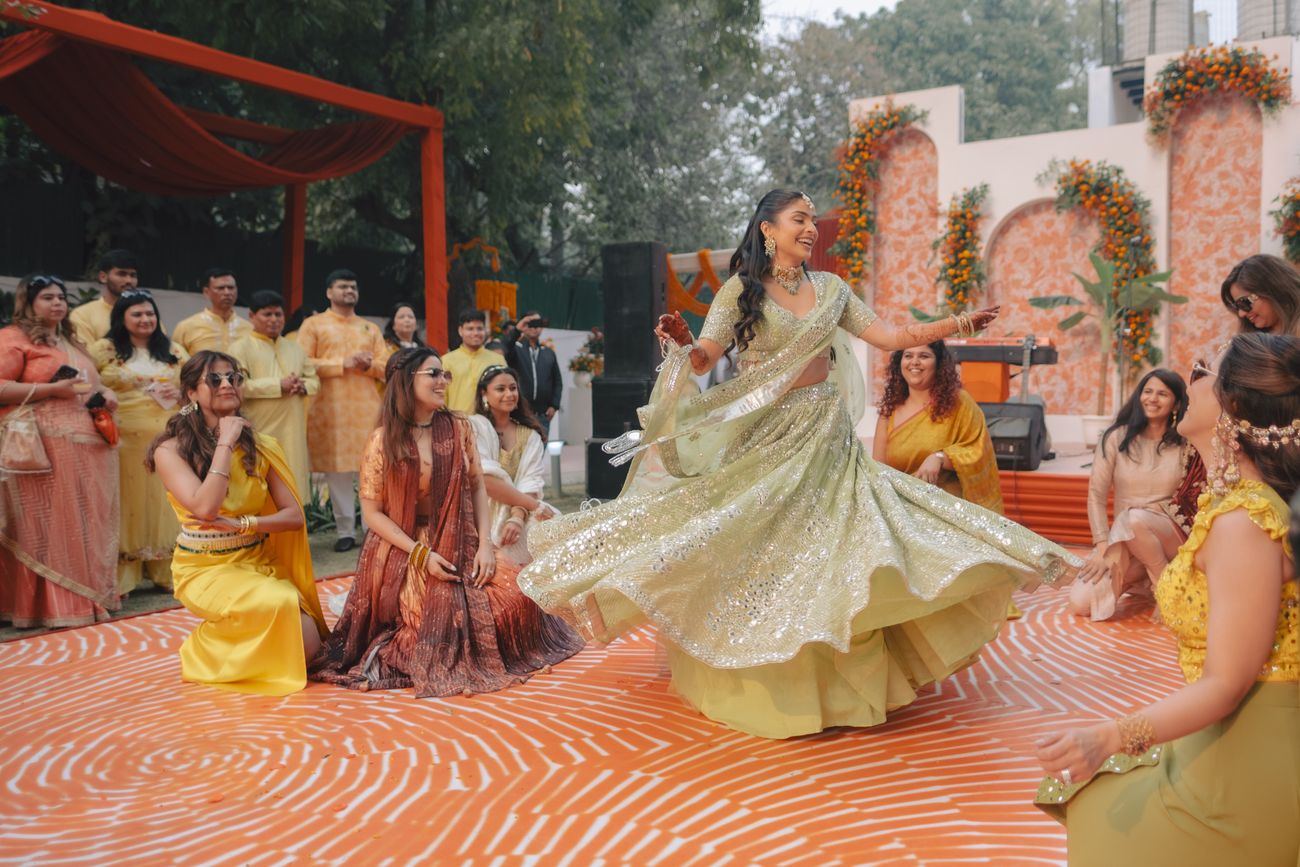 Jaipur Wedding With A Gorgeous Lotus Mandap & Musical Pheras! | WedMeGood