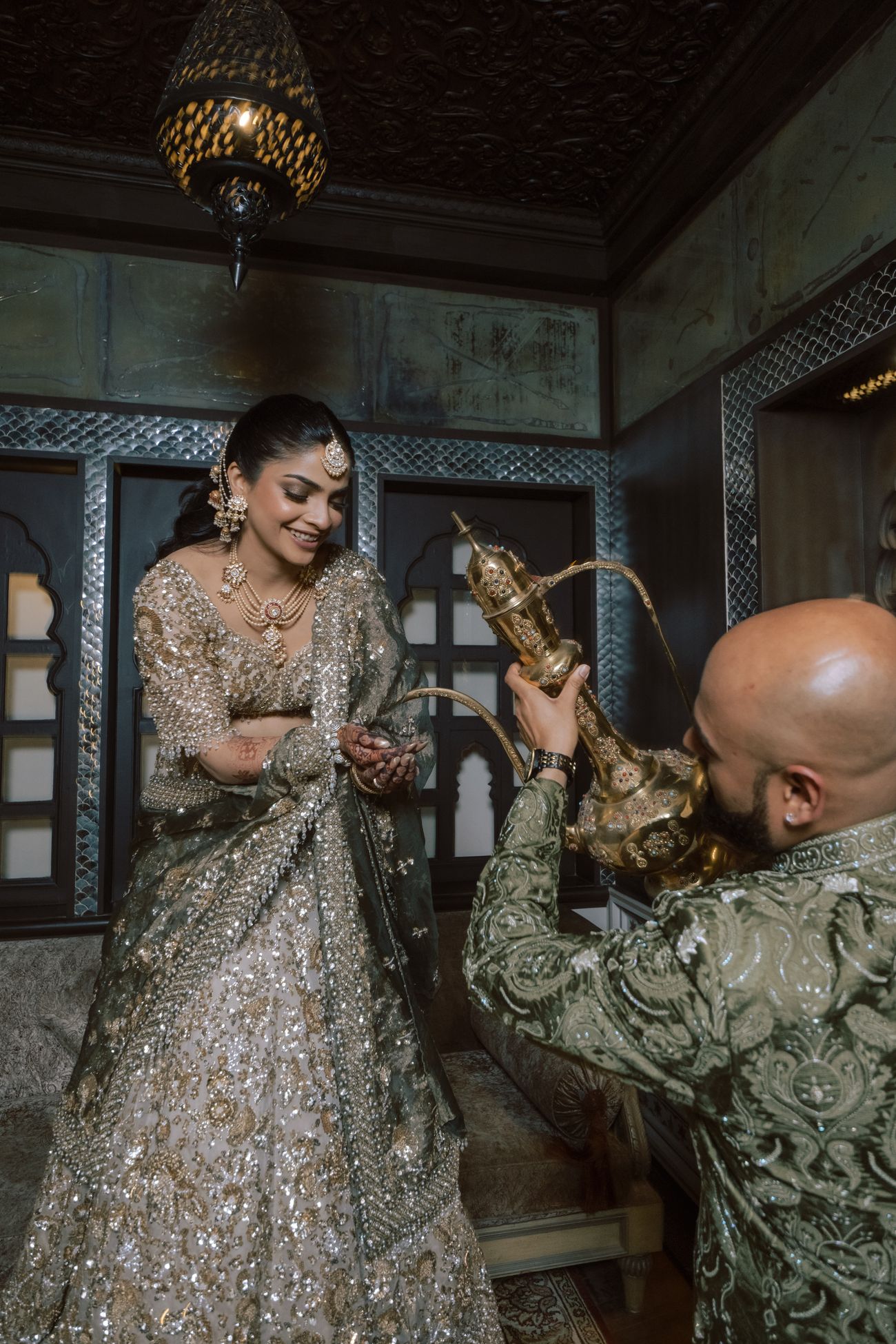 Jaipur Wedding With A Gorgeous Lotus Mandap & Musical Pheras! | WedMeGood