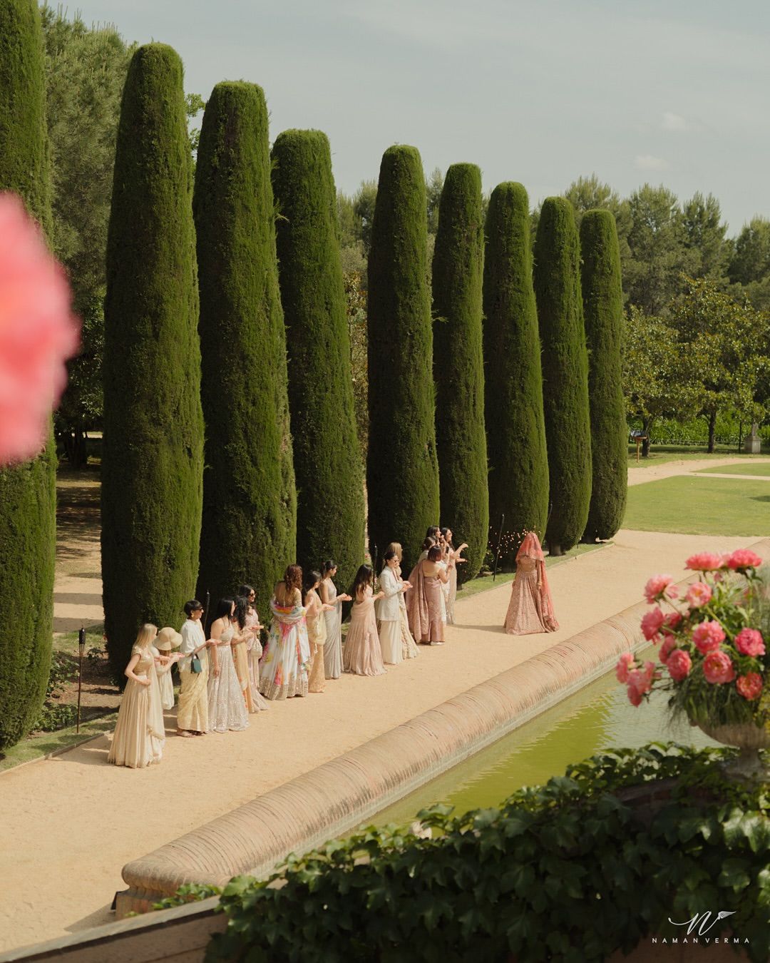 A Spanish Fairytale Wedding With Dreamy Details & Celebrity Bridesmaids ...