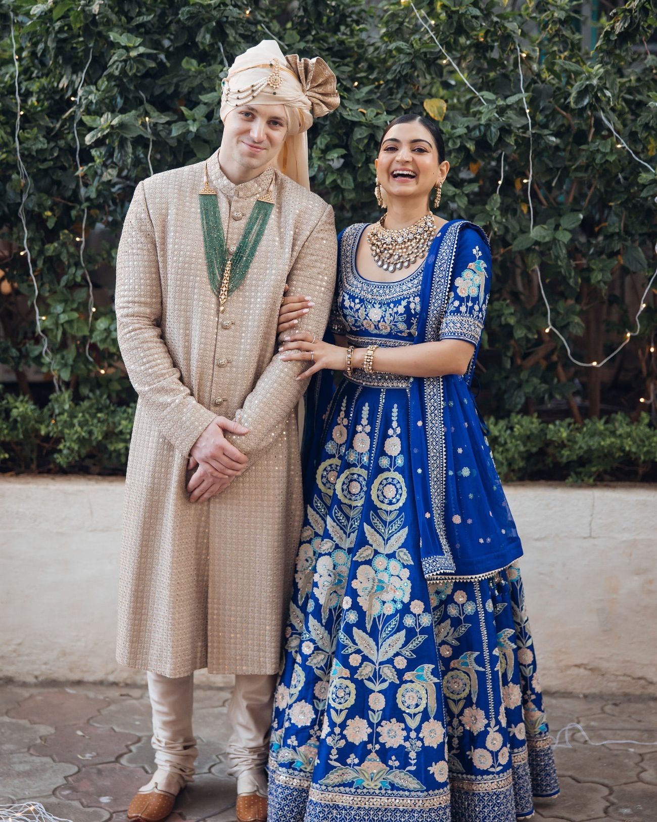 Egyptian Blue: The Bridal Hue No One Saw Coming! | WedMeGood