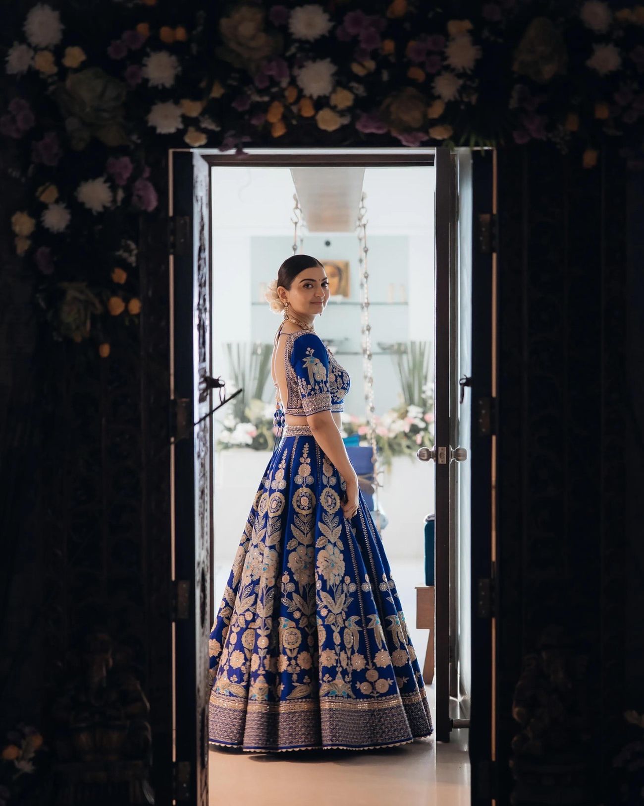 Egyptian Blue: The Bridal Hue No One Saw Coming! | WedMeGood