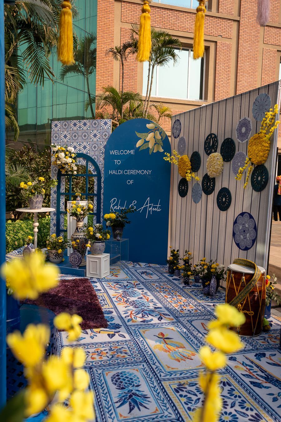 The Trending 2026 Haldi Aesthetic: Powder Blue! | WedMeGood