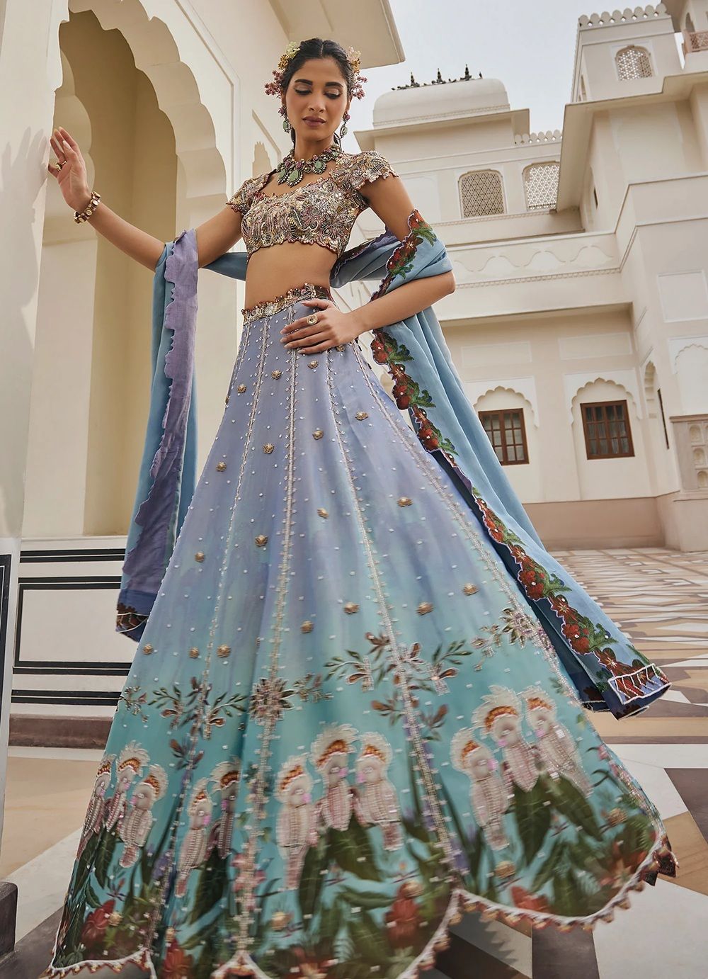 10 Gorgeous Mehendi Lehengas Under ₹50K That Are Anything But Basic ...