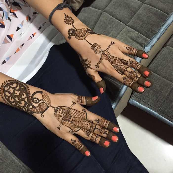 Henna Bird Designs