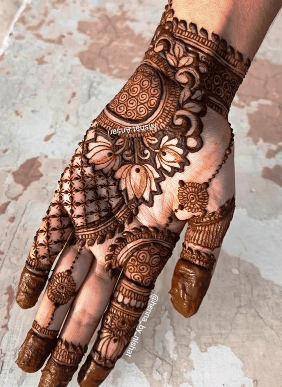 Best Arabic Mehndi Designs For Front Hand - Infoupdate.org