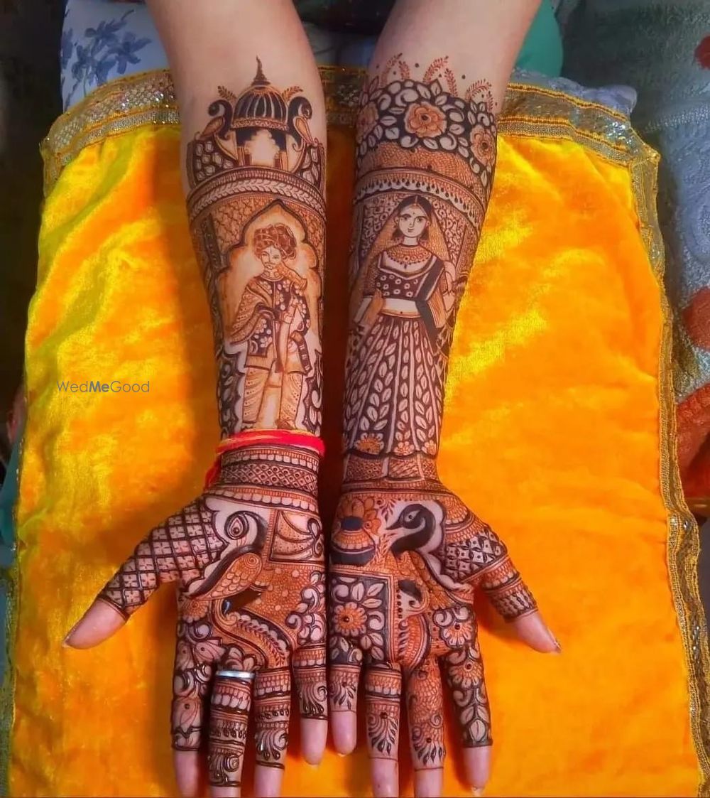 Photo By Krishna Mehandi Art - Mehendi Artists