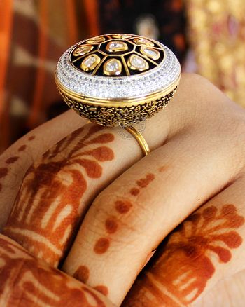 Photo of Unique waterfall cocktail ring