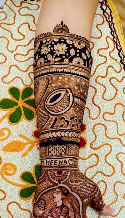 Krishna Mehndi Art Hyderabad - Price & Reviews | Bridal Mehendi in ...