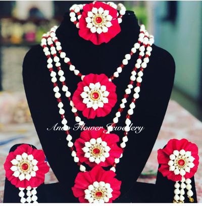 Anoo Flower Jewellery - Price & Reviews | Wedding Jewellery in Delhi NCR
