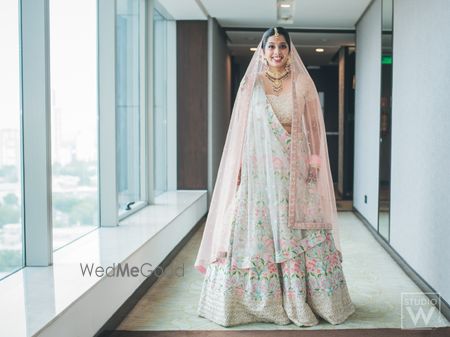 Pastel Color Bridal Lehenga Photos, Pastel Lehengas for Wedding