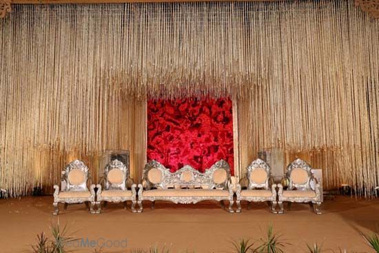 Photo of royal stage