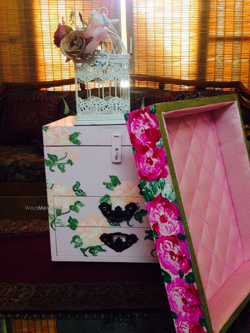 Photo of quilted tray