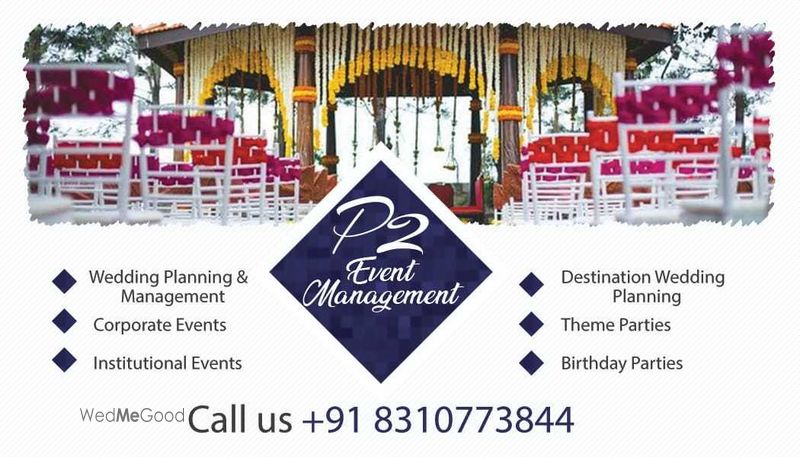 P2 Event Management - Wedding Planners | Price & Reviews