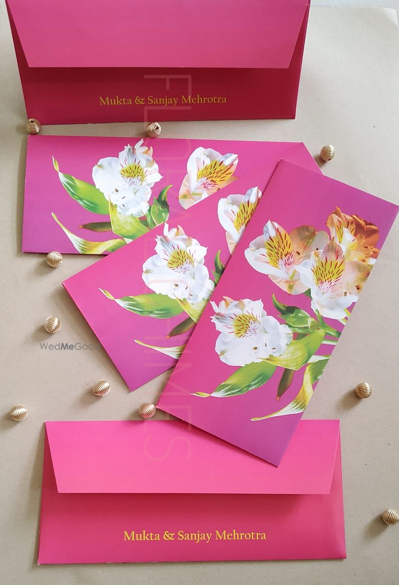 Floral Chimes Envelopes - West Delhi, Delhi NCR | Wedding Gift Packers