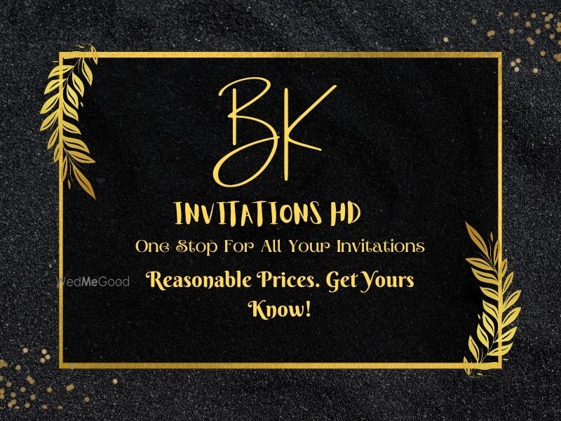 BK Invitations Hd - Guntur | Price & Reviews