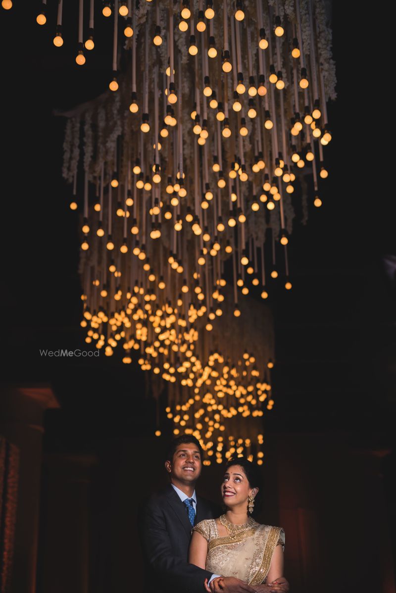Photo of Hanging bulbs decor for reception