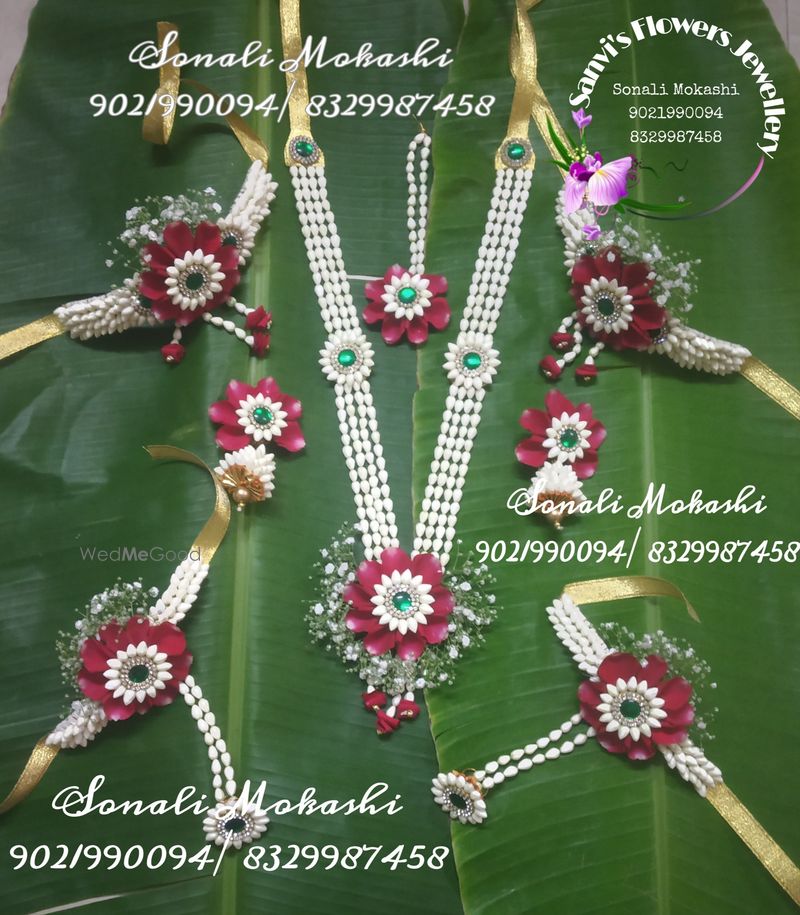Photo From haldi Flowers Jewellery by Sonali Mokashi - By Sanvis ...