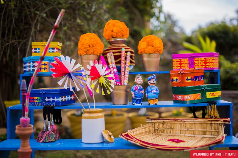 Photo of Village Theme Decor for Mehendi