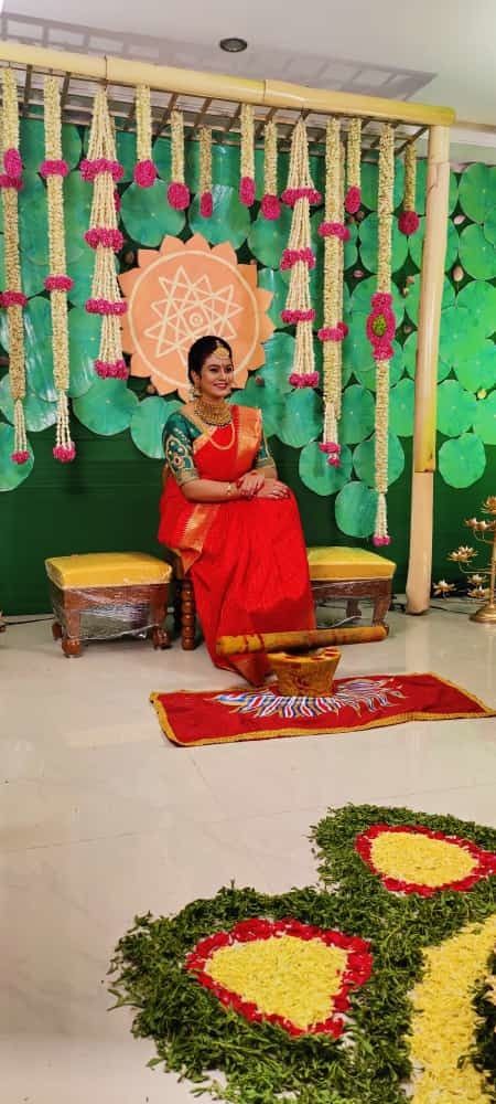 Photo From Pellikuthuru, Pellikoduku & Haldi Backdrops - By Tie D Knot ...