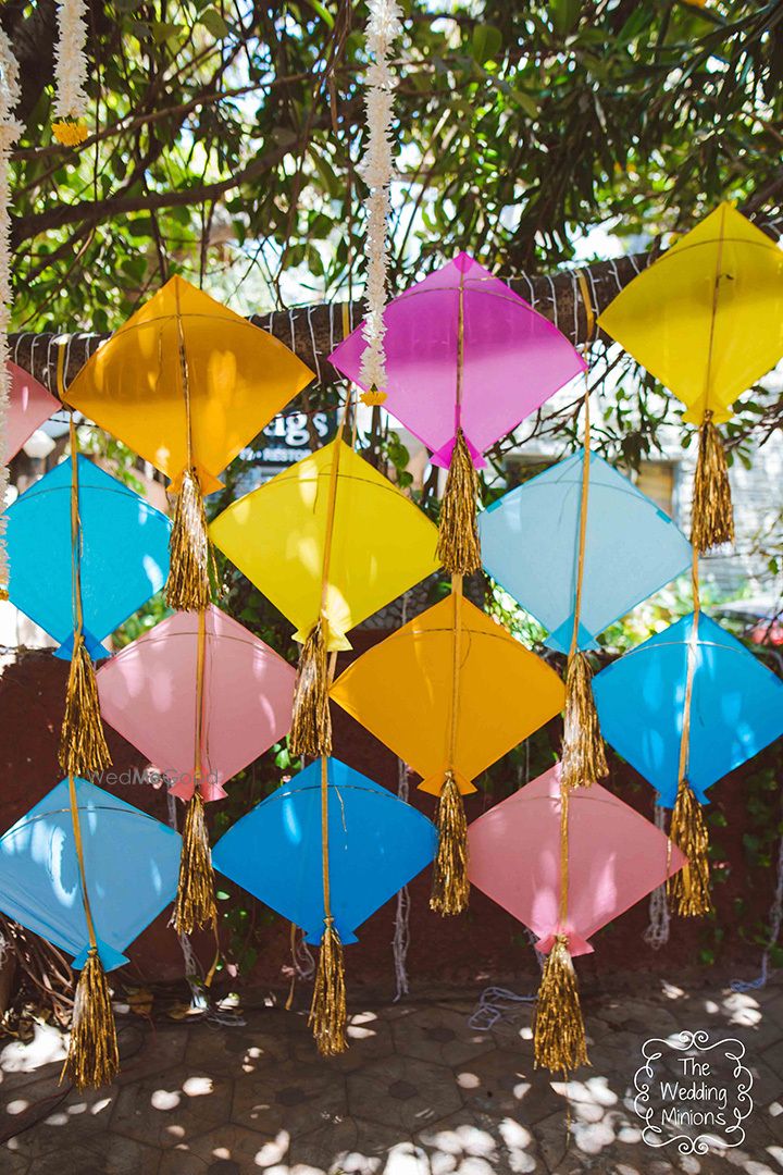 Photo of Colorful kites in decor