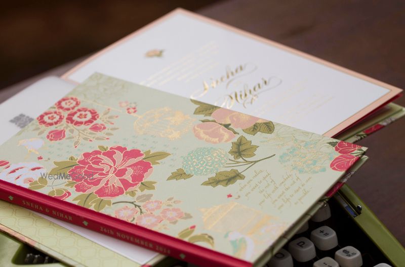 Photo of booklet invite