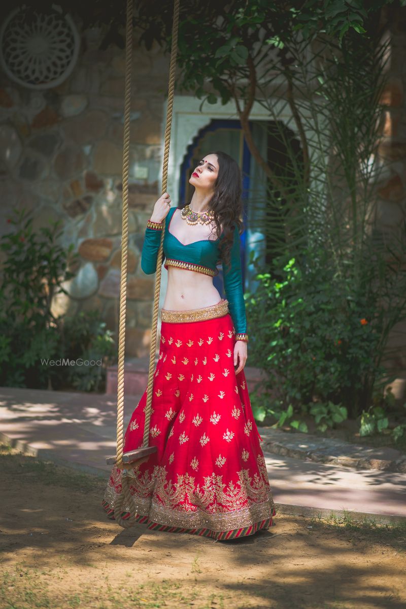 Photo of bridal lehenga