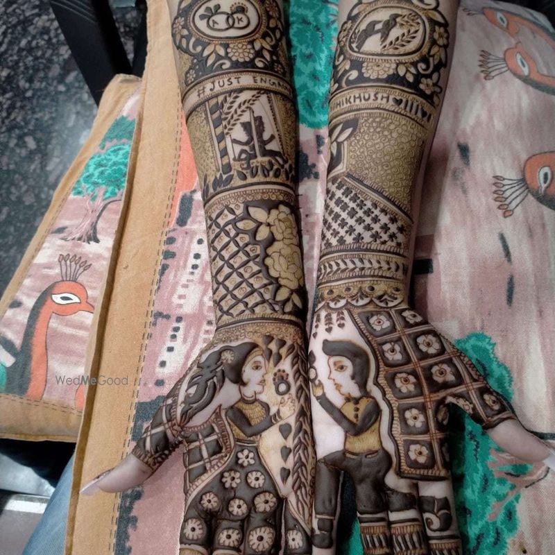 Photo From krishna mehandi art - By Krishna Mehandi Art