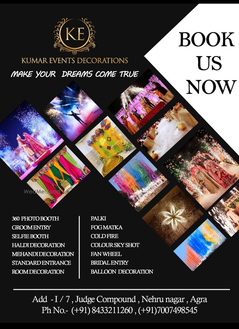 Kumar Events Decorations - Wedding Planners | Price & Reviews