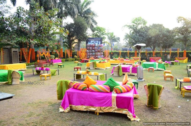 Photo of charpoi seating