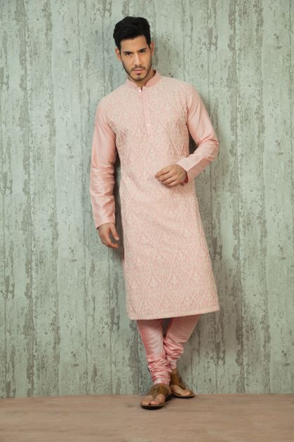 Photo of light pink kurta