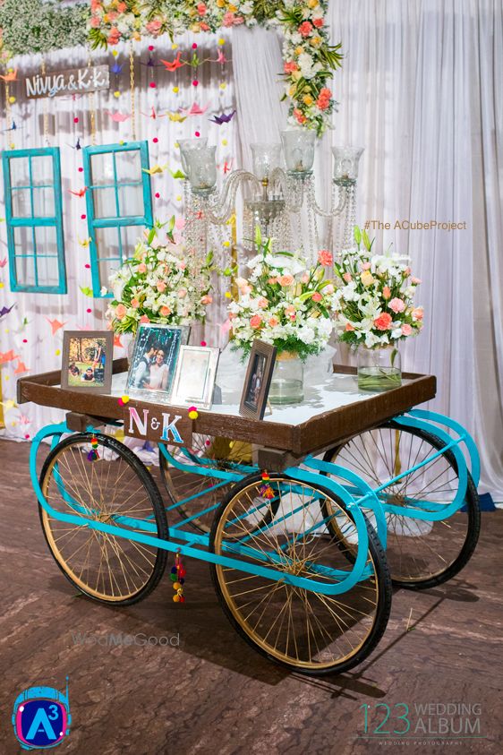 Photo of wedding cart