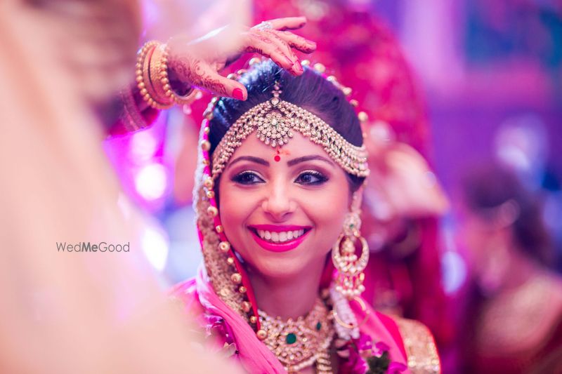 Photo of bride with bindi