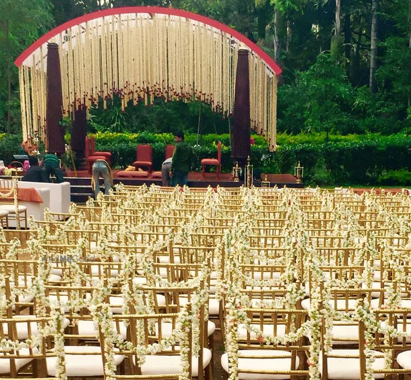 Photo of south Indian mandap setting