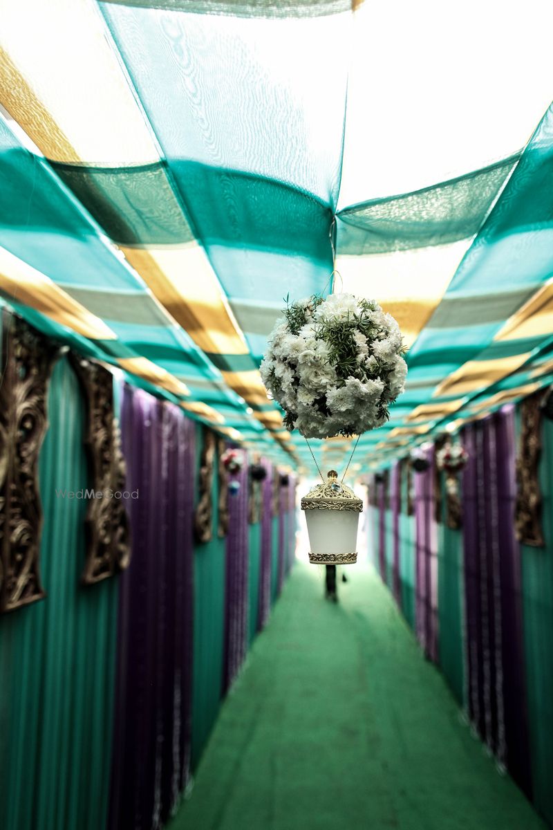 Photo of floral parachutes