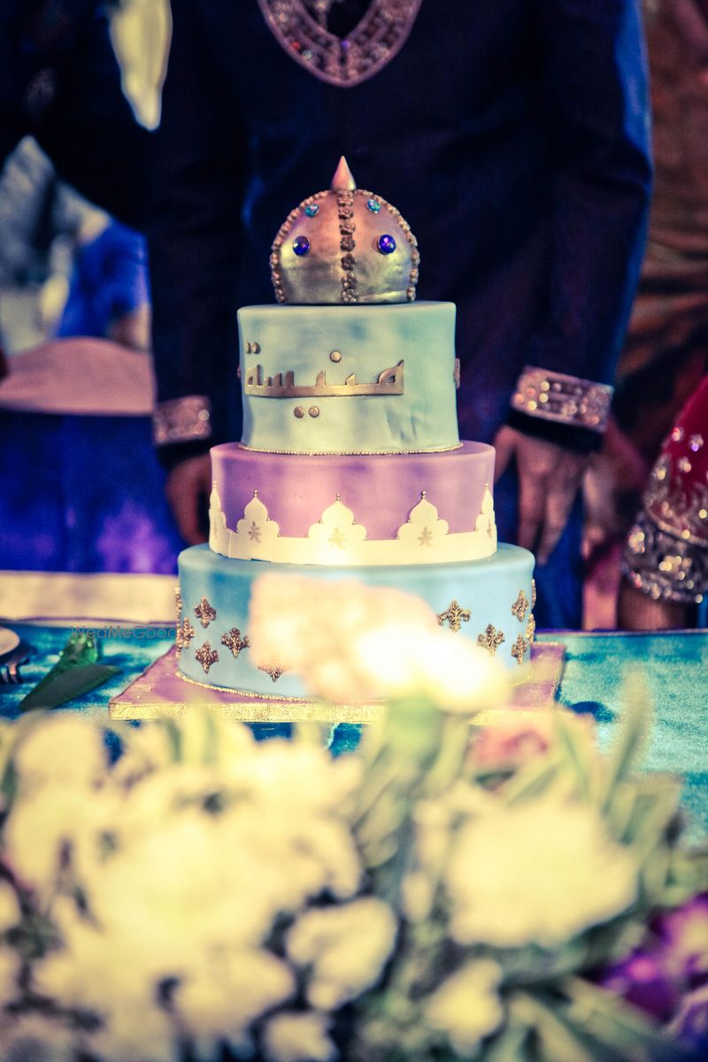 Photo of arabian night themed cake