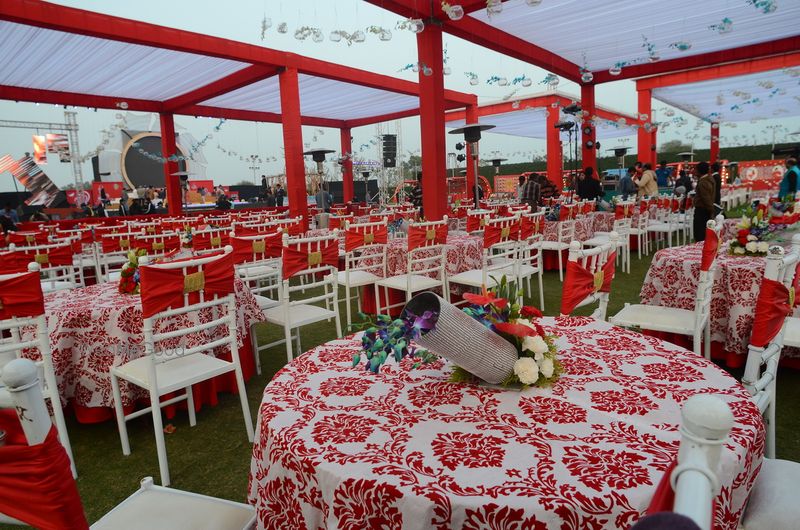 Photo From Jaipur Award Set Sangeet - By Theme Weavers Designs