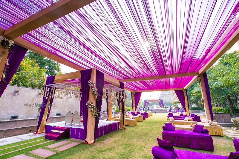 Photo of Purple Drape Themes Decor