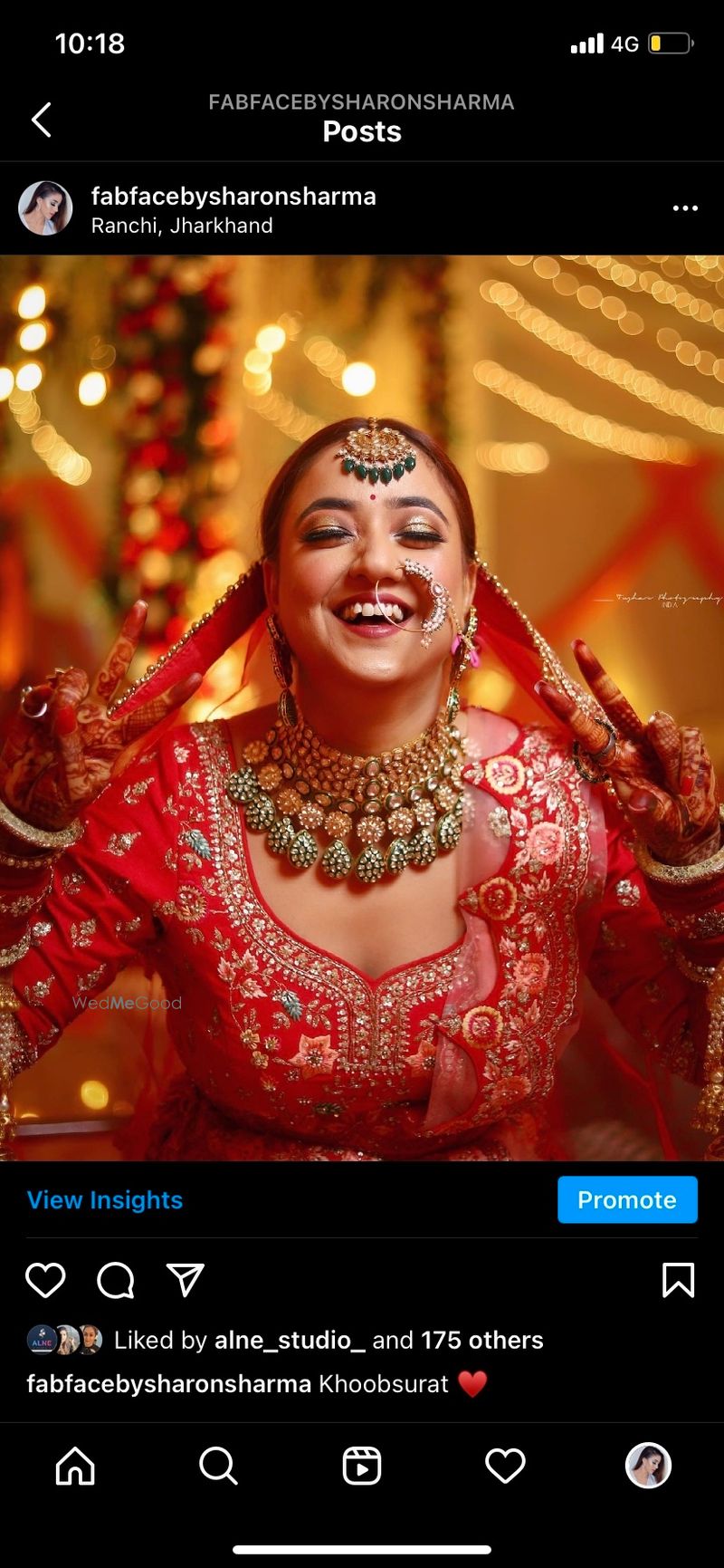 FAB FACE BY SHARON SHARMA - Price & Reviews | Ranchi Makeup Artist